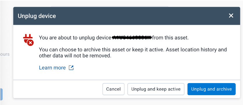 How to make an asset historical/archive a device | Geotab Knowledge Article