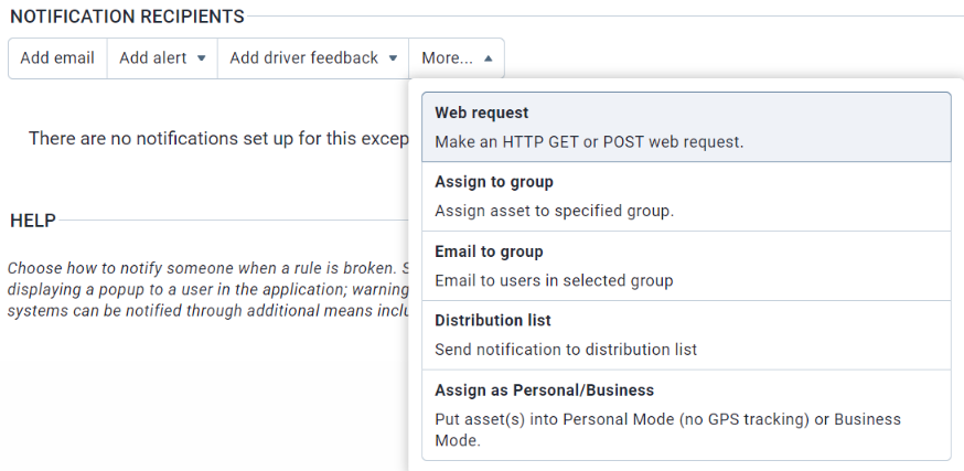 How to set up email notifications for a rule | Geotab Knowledge Article