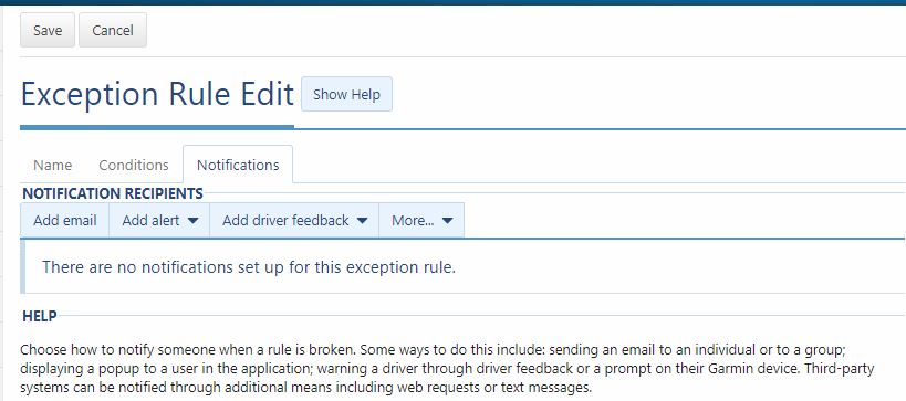 How to create a fuel level rule | Geotab Knowledge Article